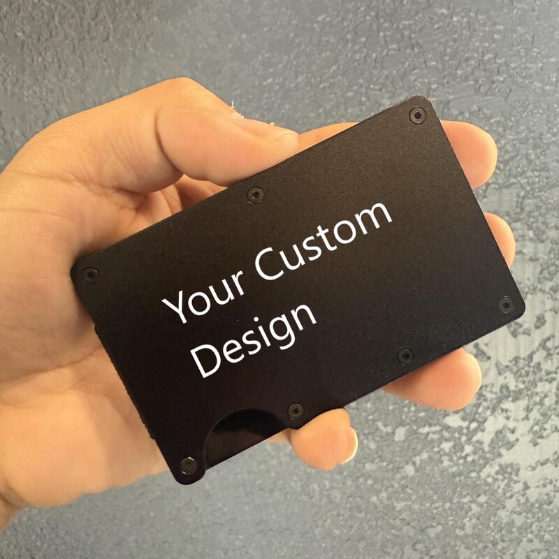 Metal Wallet Card - Etsy