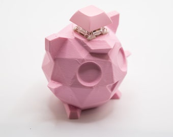 Sylveon Low Poly Mechanical Keyboard Switch Fidget Toy Stress Relief ...