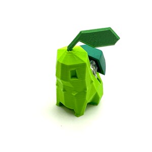 Low Poly Chikorita Mechanical Switch Fidget Toy Stim Toy, Stress Relief ...