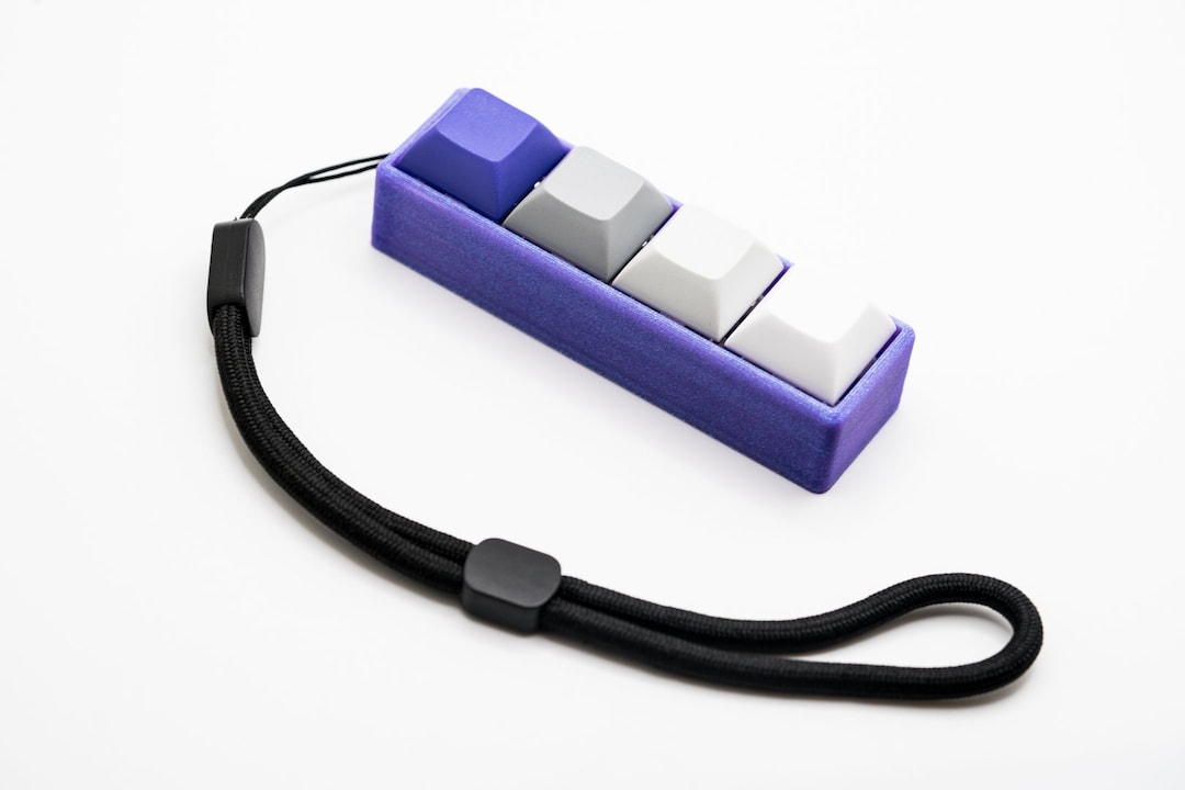 Gameboy Purple Retro Four-button Mechanical Switch Fidget Toy W ...