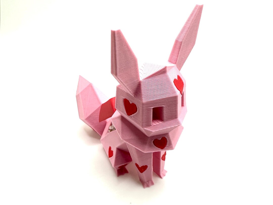 Low Poly Valentine Love Hearts Cute Puppy Mechanical Switch Fidget Toy ...