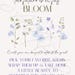 Bloom Bar Sign: Graduation Party Printable Class of 2026 (digital ...