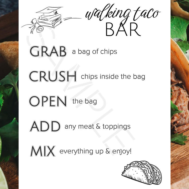 Taco Bar - Etsy