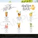 Iced Tea Bar Menu – Graduation Party Printable | DIY Tea Station Sign ...