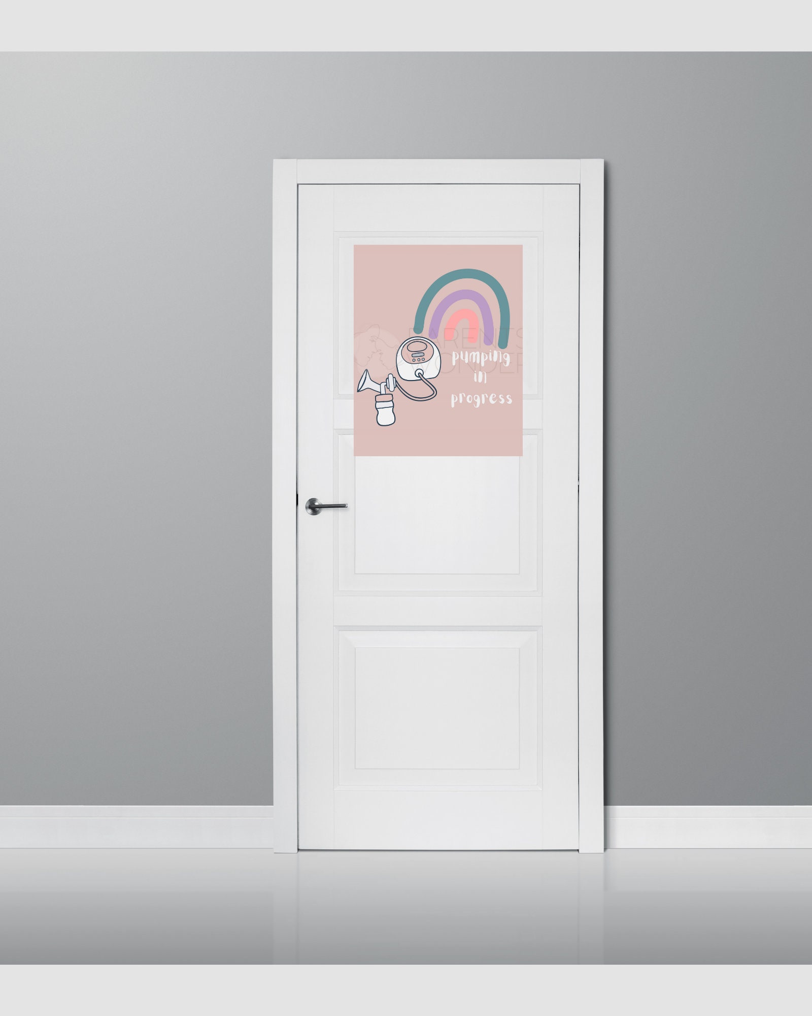 Pumping in Progress Door Sign Cute Rainbow Pumping Mama Privacy Sign - Etsy