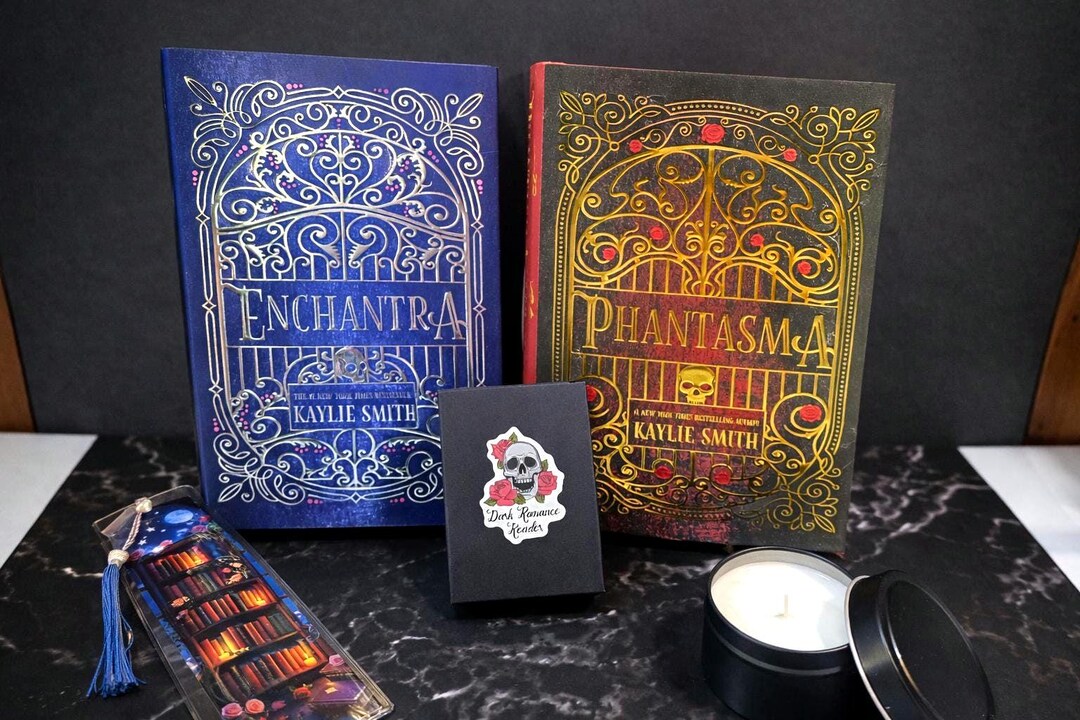 Dark Romance Book Box | Special Edition Hardcovers, Candle & Soap - Etsy