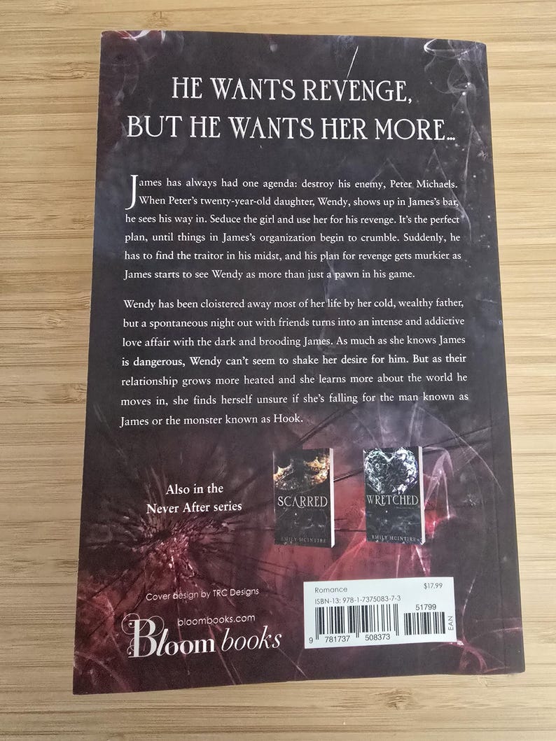 HOOKED A Never After Novel Emily Mcintire - Etsy