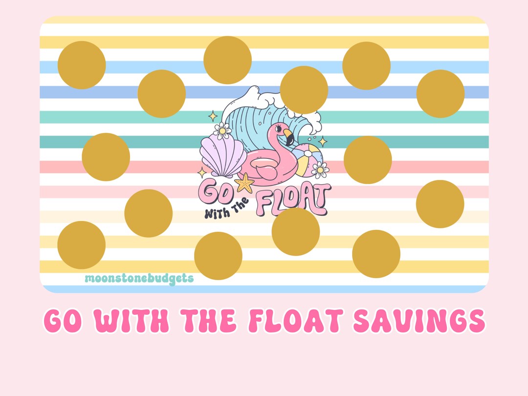 Savings Challenge | Go With the Float Savings Challenge | Low Amount ...
