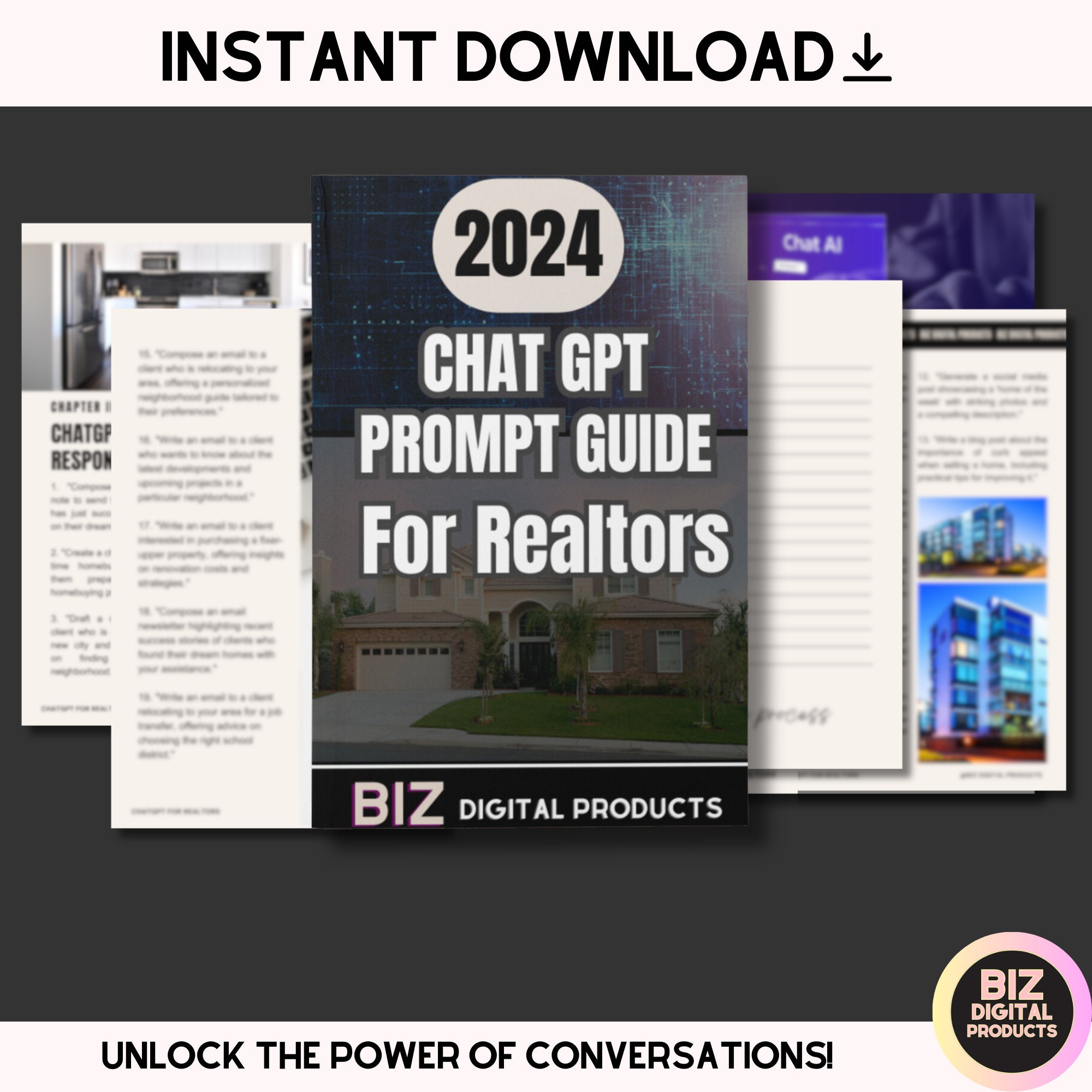 Chat Gpt Prompt Guide for Realtors, Chat Gpt Prompts, How to Use Chat ...
