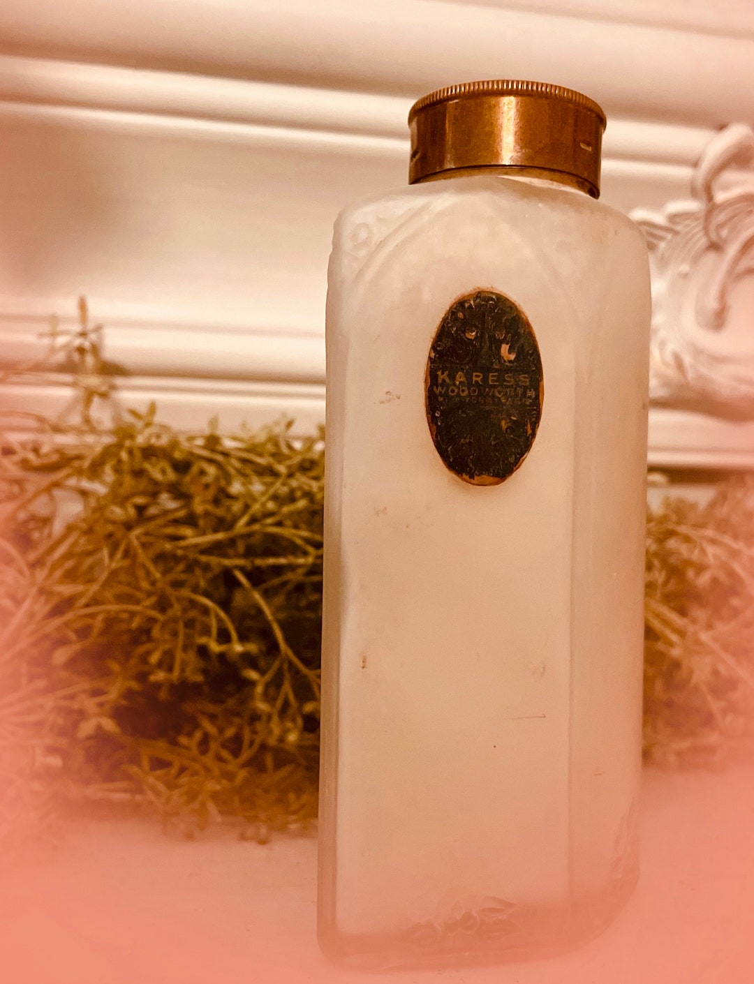 RARE 1920s Karess Talcum Powder - Etsy