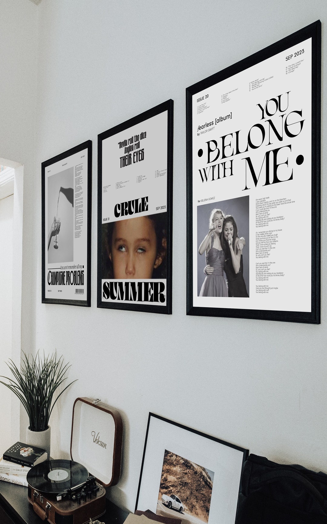 Taylor Swift Digital Poster Collection - Etsy