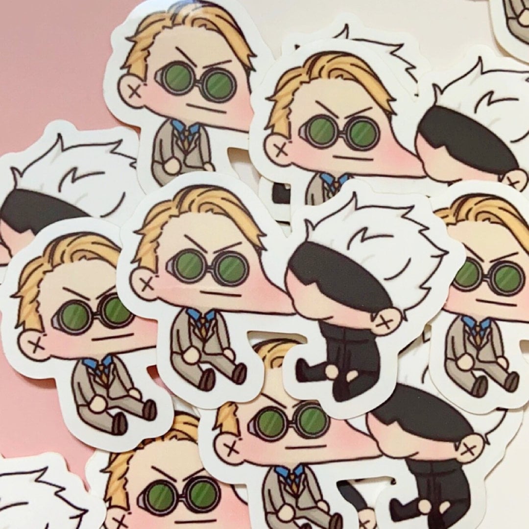 Nanami and Gojo Sticker - Etsy