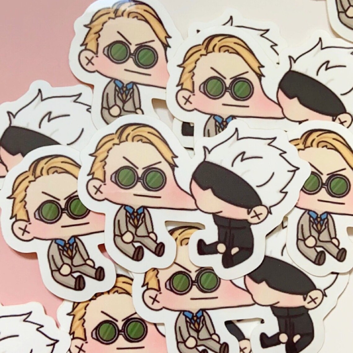 Nanami and Gojo Sticker - Etsy