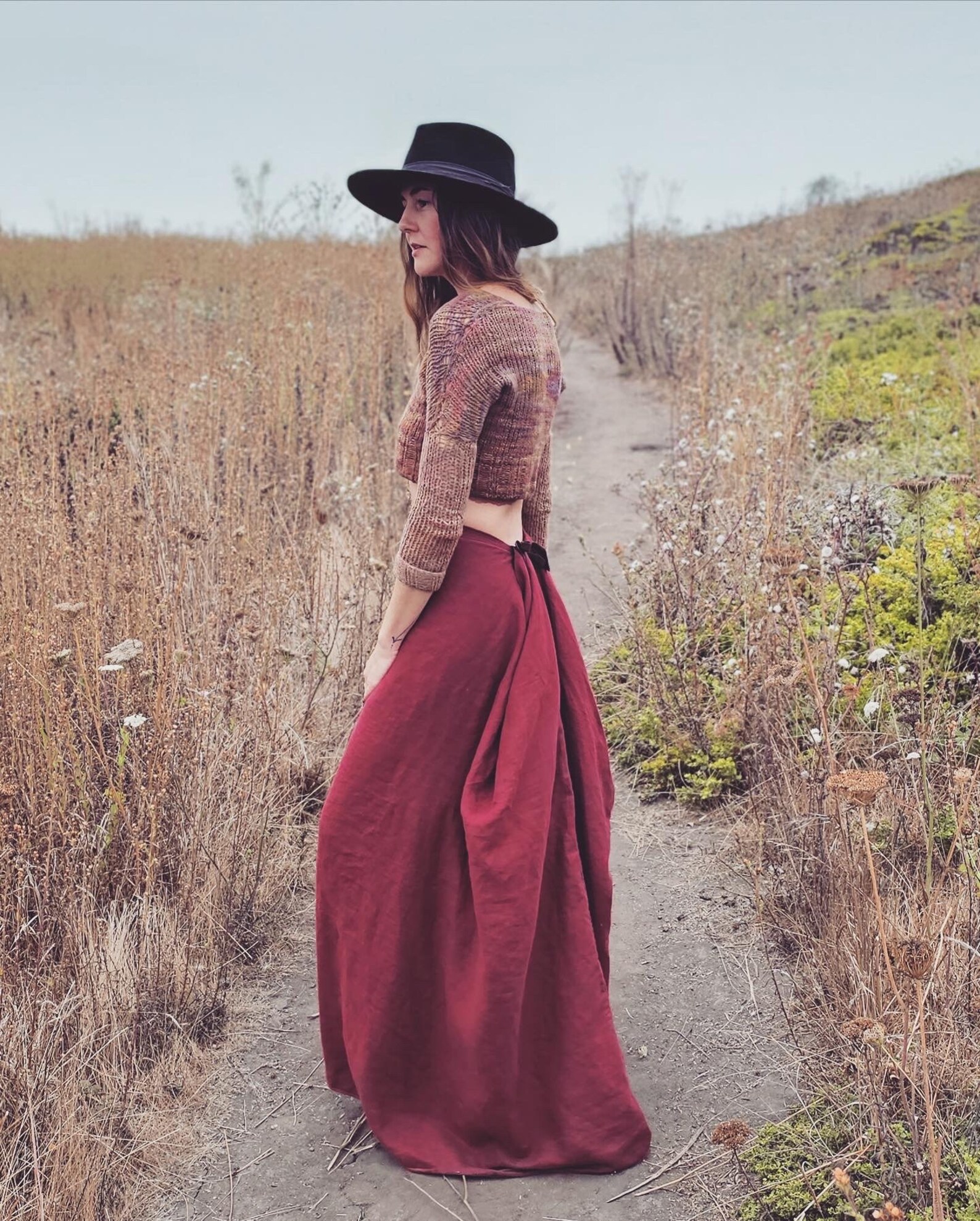 Zero Waste Bustle Skirt: PDF Sewing Pattern Video Tutorial 22-56 Waists ...