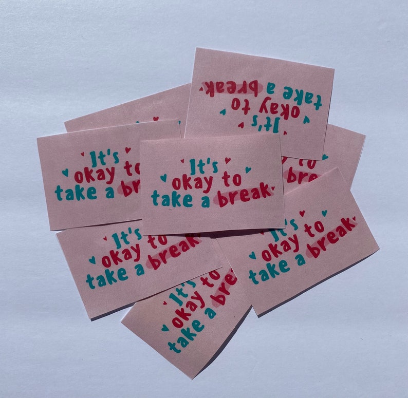 Self Care Stickers - Etsy