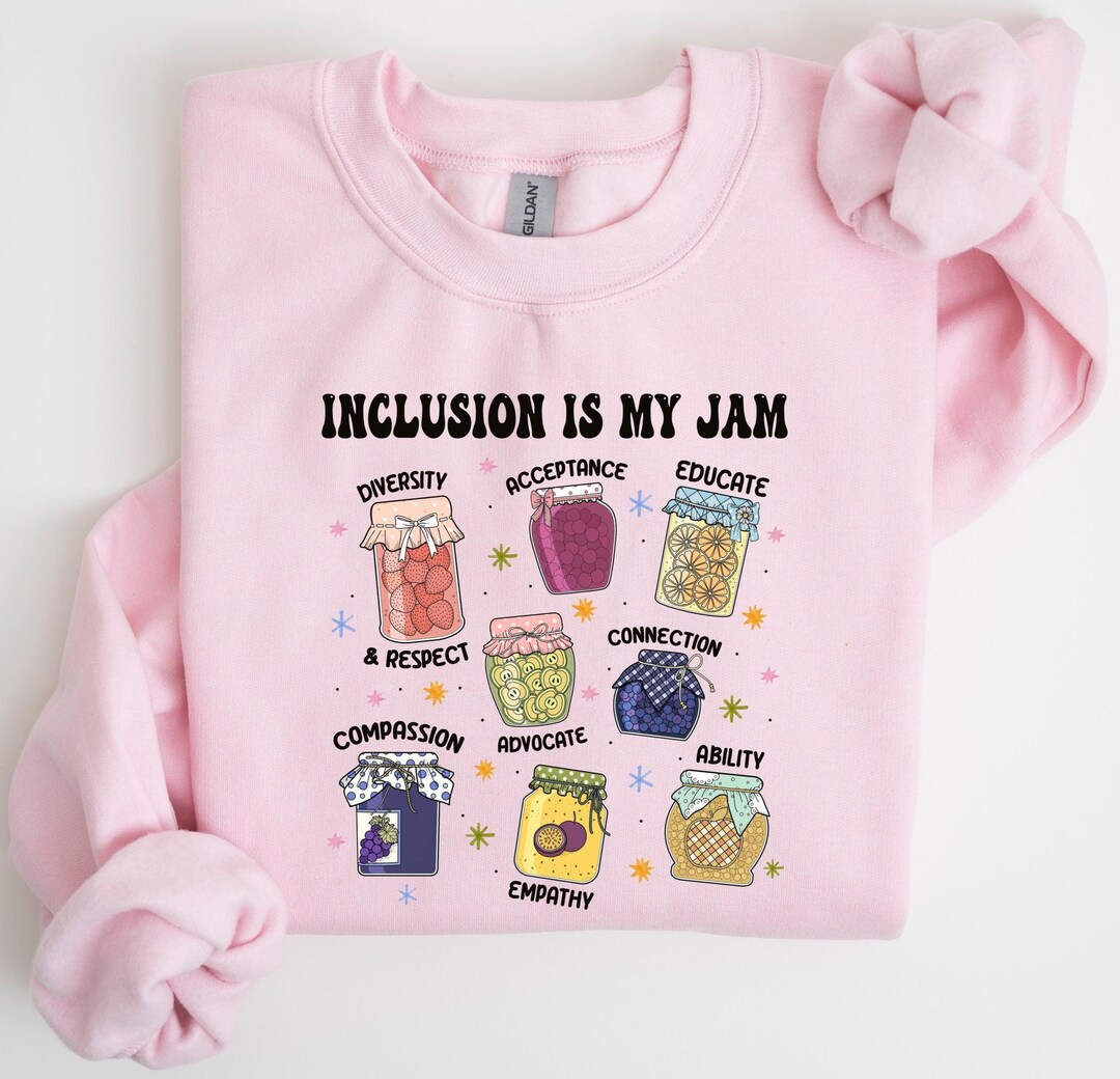 Inclusion is My Jam Shirt, Special Education Teacher Shirt, Autism ...