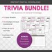 100 Trivia Questions Bundle, General Knowledge Trivia Game, Instant ...