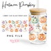 Halloween Pumpkins Libbey Glass Wrap, 16oz Libbey Wrap Sublimation ...