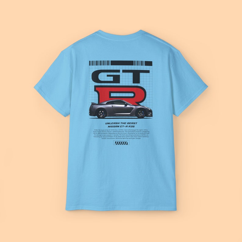 Nissan GTR R35 T-shirt JDM Oversized Supercar Man Woman Unisex Gift - Etsy