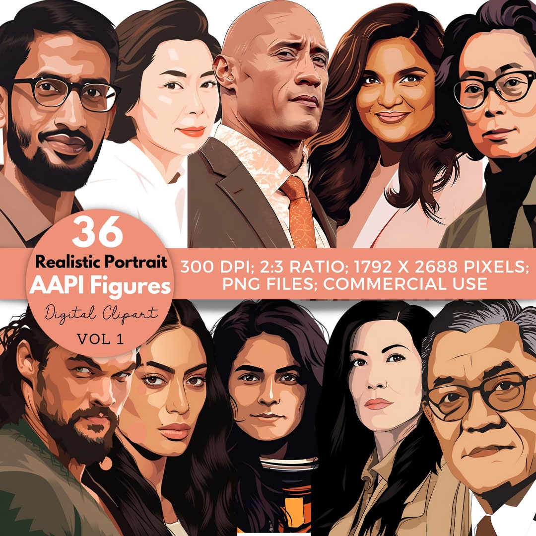 AAPI Heritage Month Clipart for AAPI Month Bulletin Board and ...