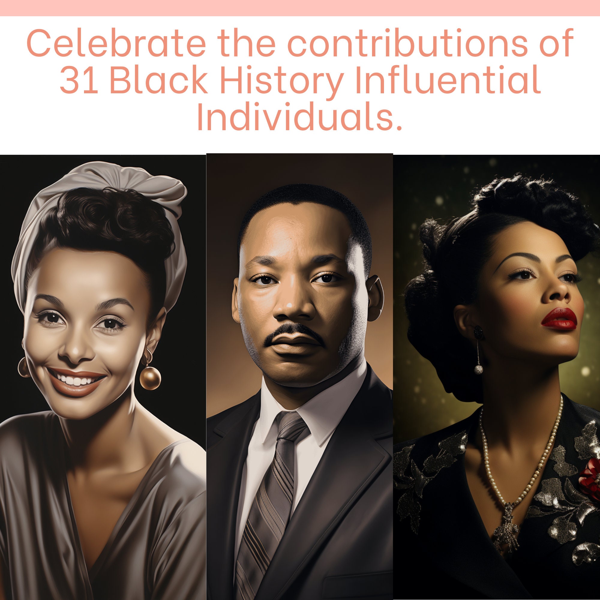 Black History Month Png, Black History Wall Art, Black History Month ...