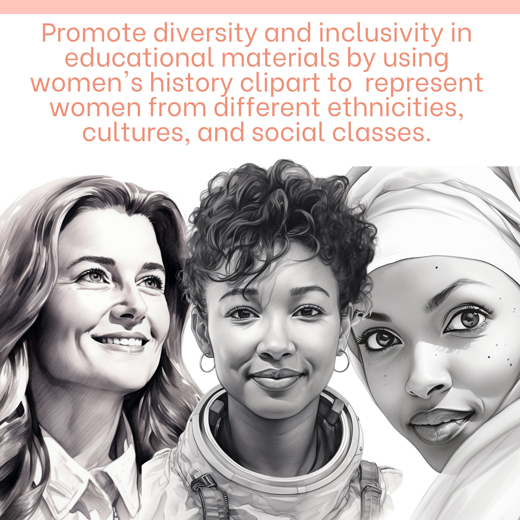 Womens History Clipart, Women History Png for Women's History Month ...