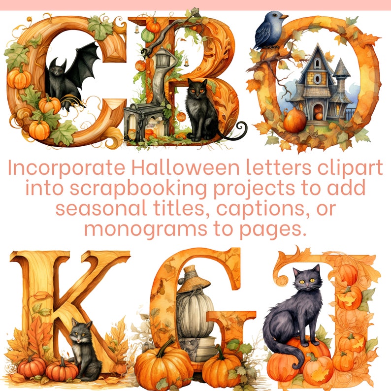 Halloween Letters, Halloween Lettering, Halloween Alphabet, Alphabet ...