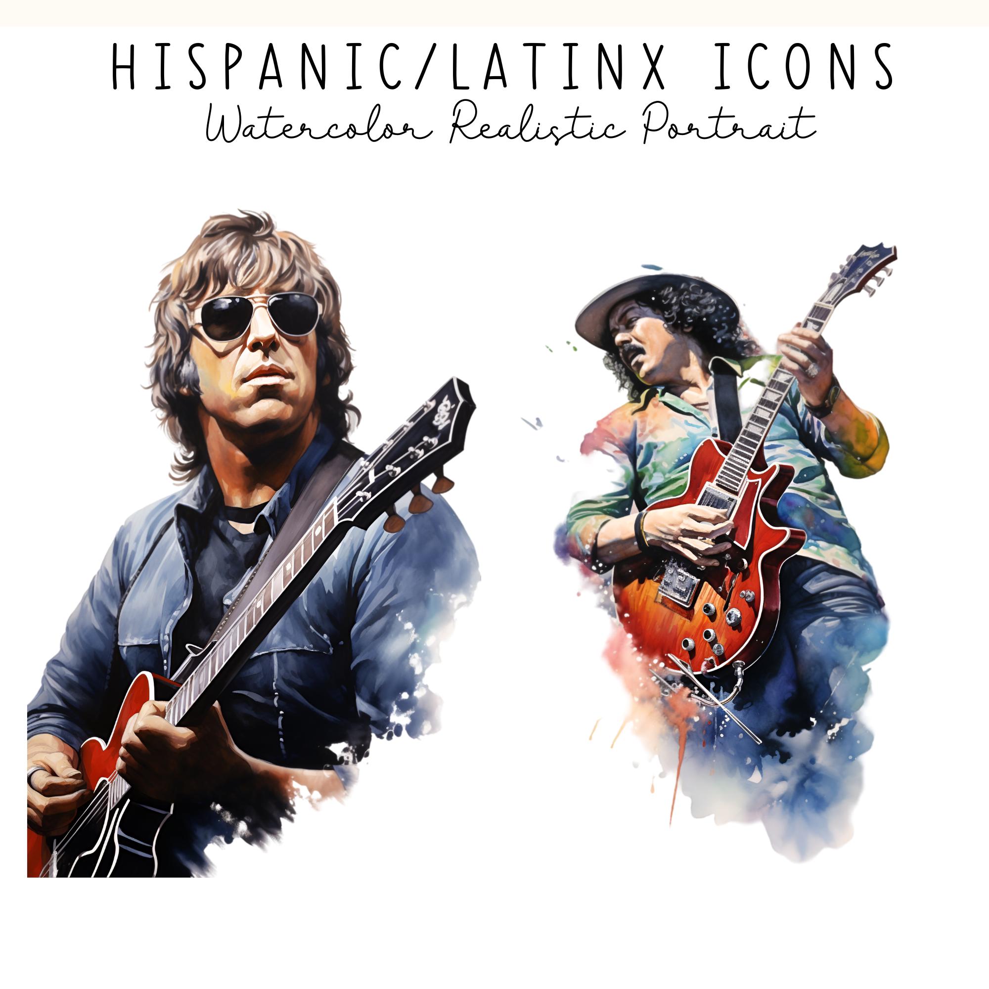 Realistic Hispanic Heritage Watercolor Clipart Set | National Hispanic ...