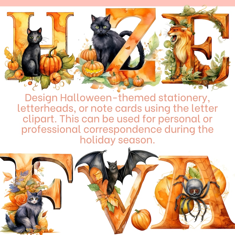 Halloween Letters, Halloween Lettering, Halloween Alphabet, Alphabet ...