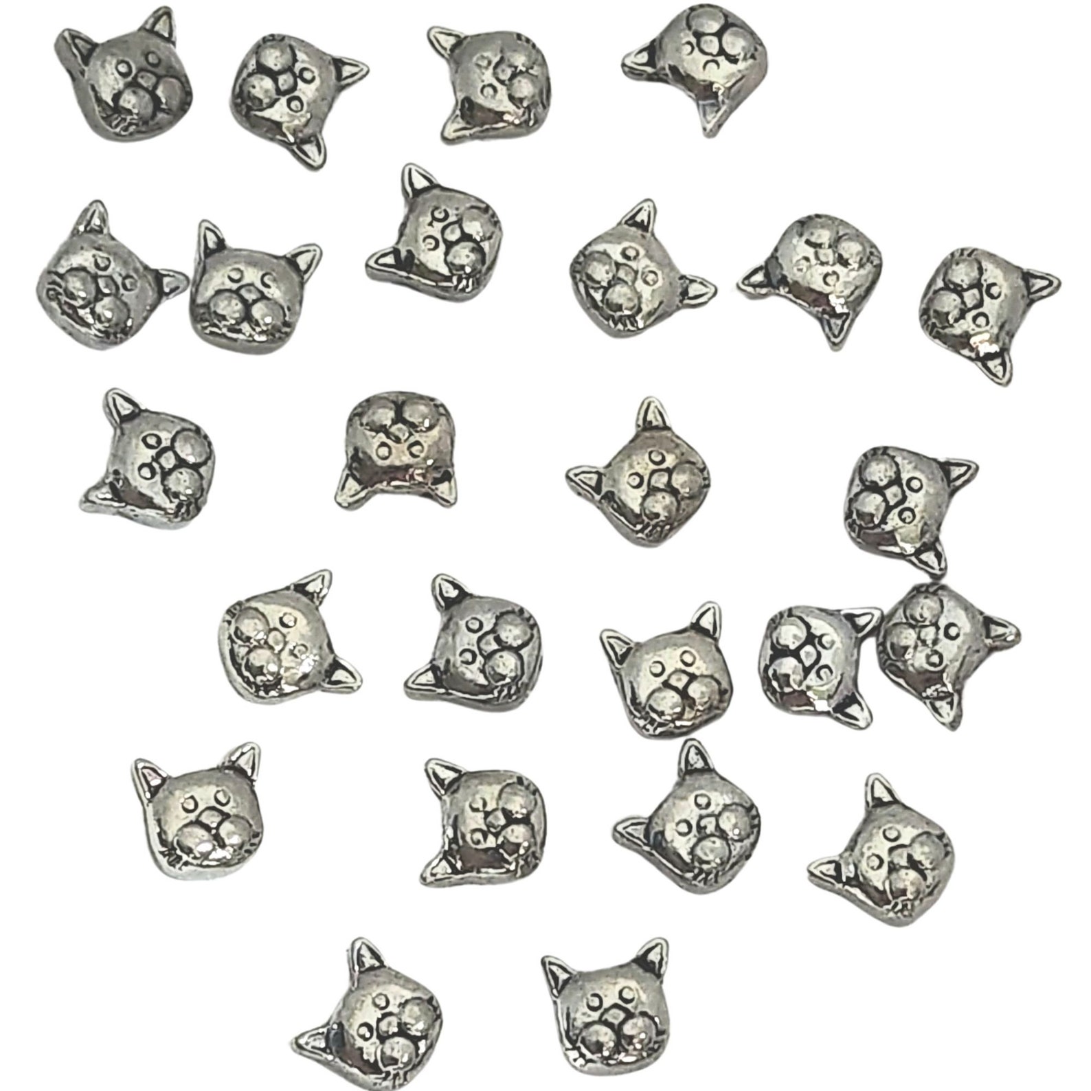 Cat Face Tiny 7mm Floating Locket Charms for Living Memory Floating ...