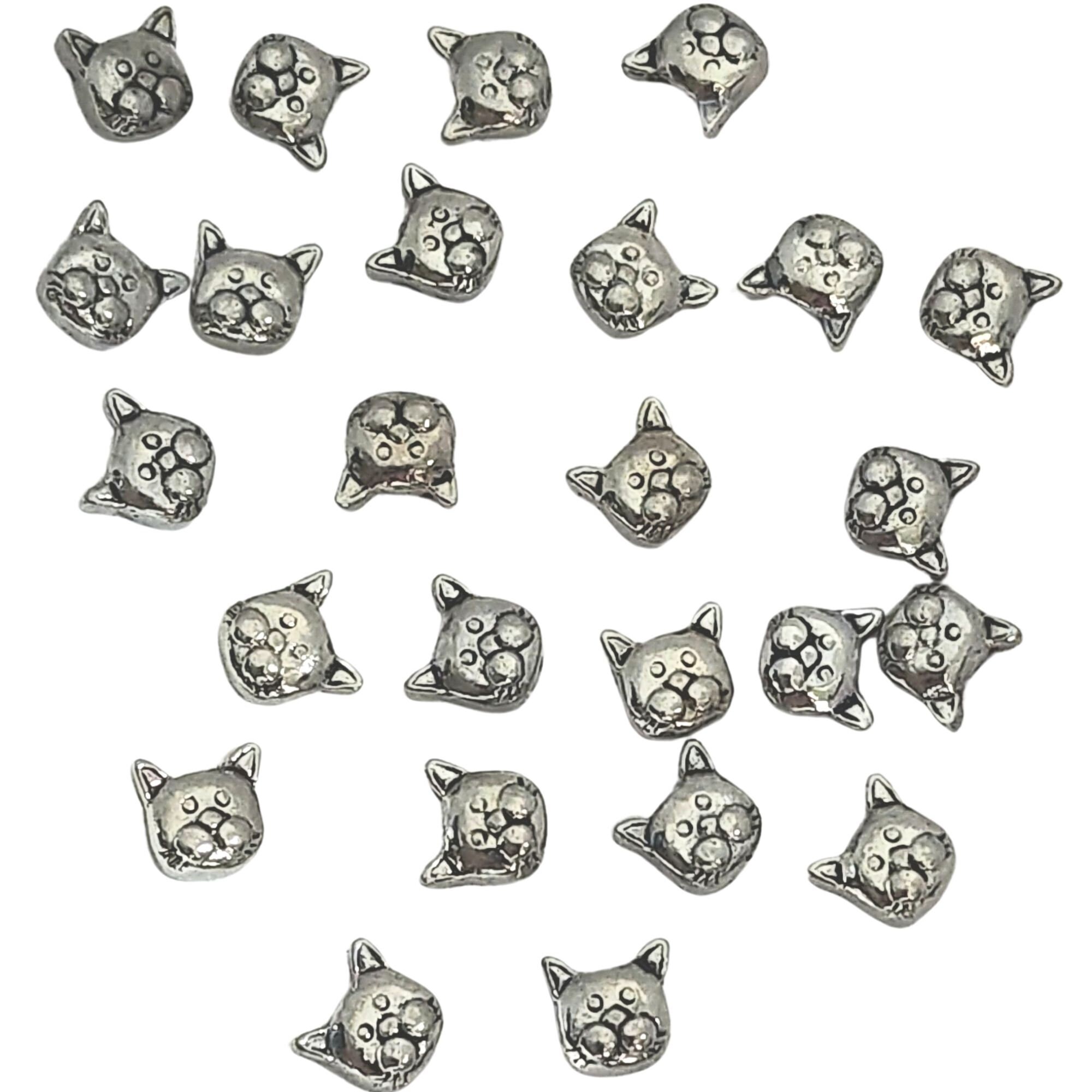 Cat Face Tiny 7mm Floating Locket Charms for Living Memory Floating ...