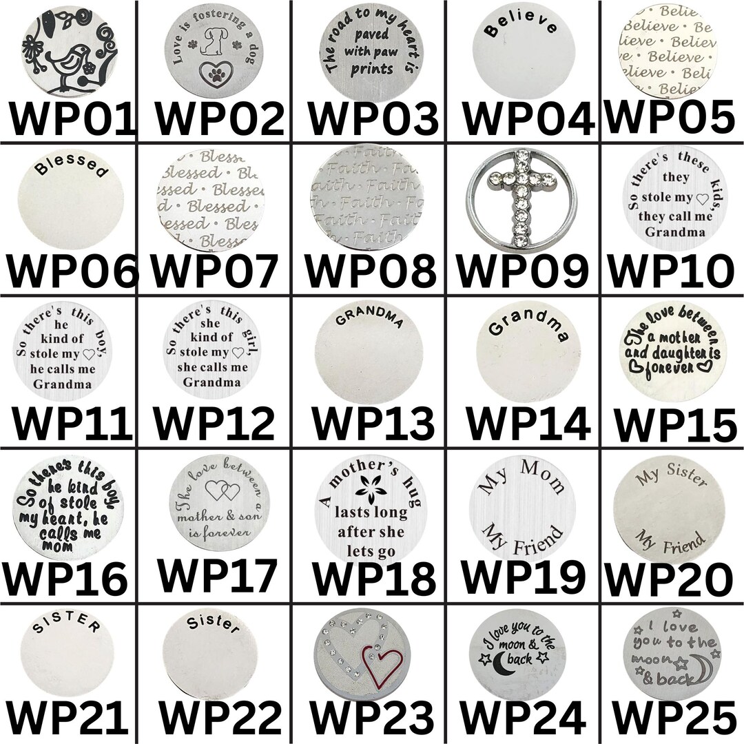 Floating Locket Window Plates for 30mm (standard) Lockets - Etsy