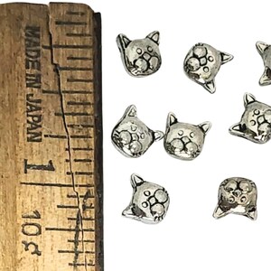 Cat Face Tiny 7mm Floating Locket Charms for Living Memory Floating ...