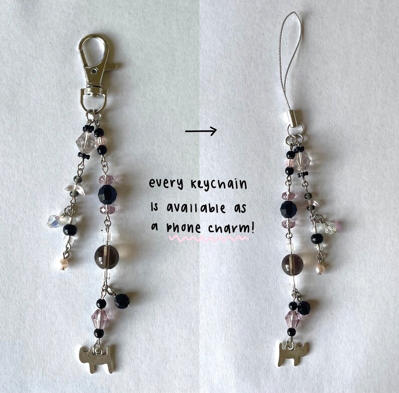 Halloween Beaded Keychains - Etsy