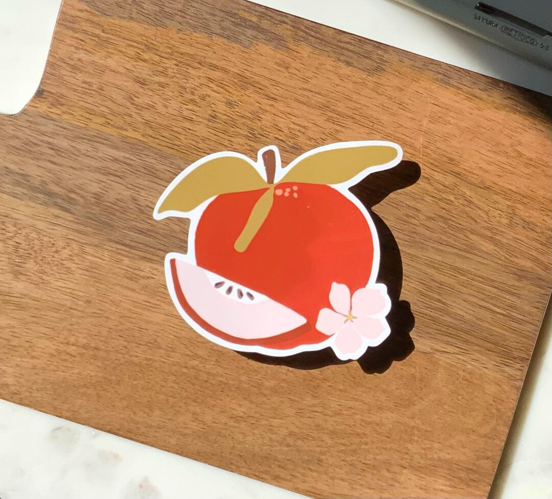 Crisp Apple Sticker | Fruit Stickers | Apple Theme | Fall Theme - Etsy
