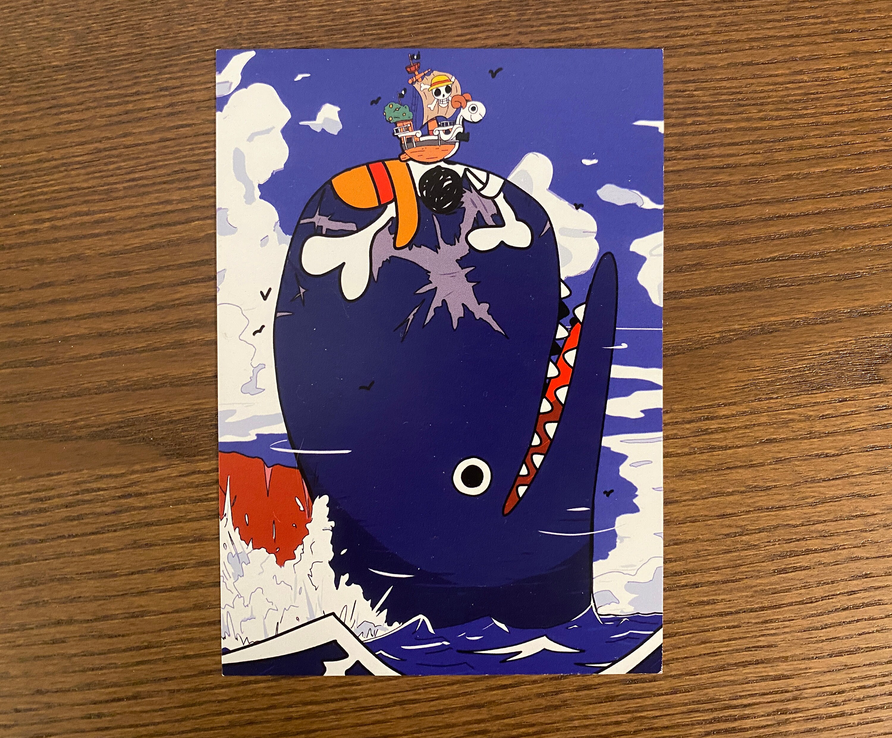 One Piece Laboon and the Going Merry Postcard Print - Etsy