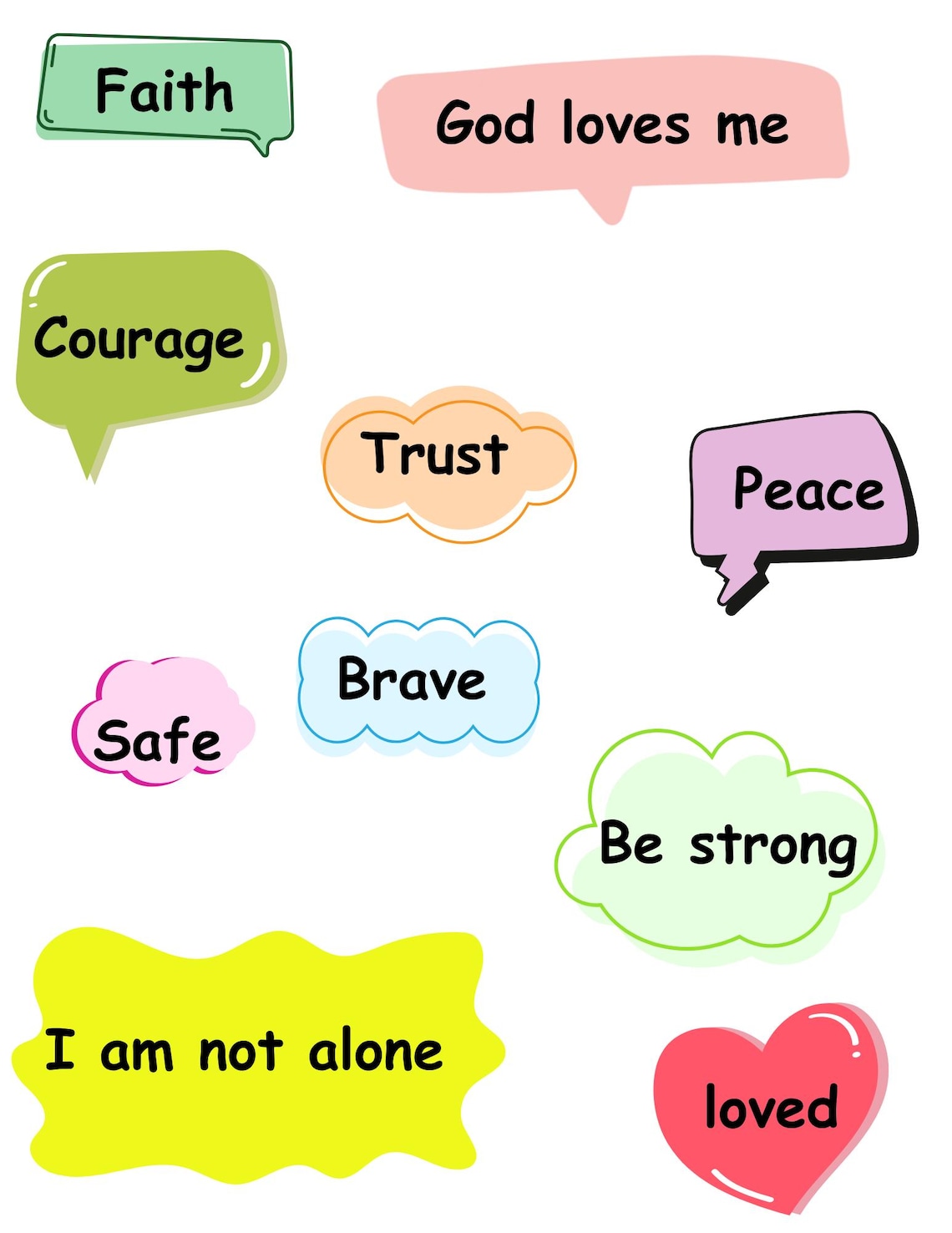 Shield of Faith Craft: Bible Verse Activity for Christian Kids (PDF ...