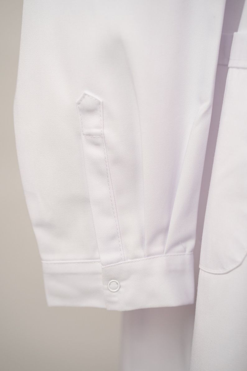 Chemistry Science Lab Coat - Designer White Doctors Coat, Patterned ...
