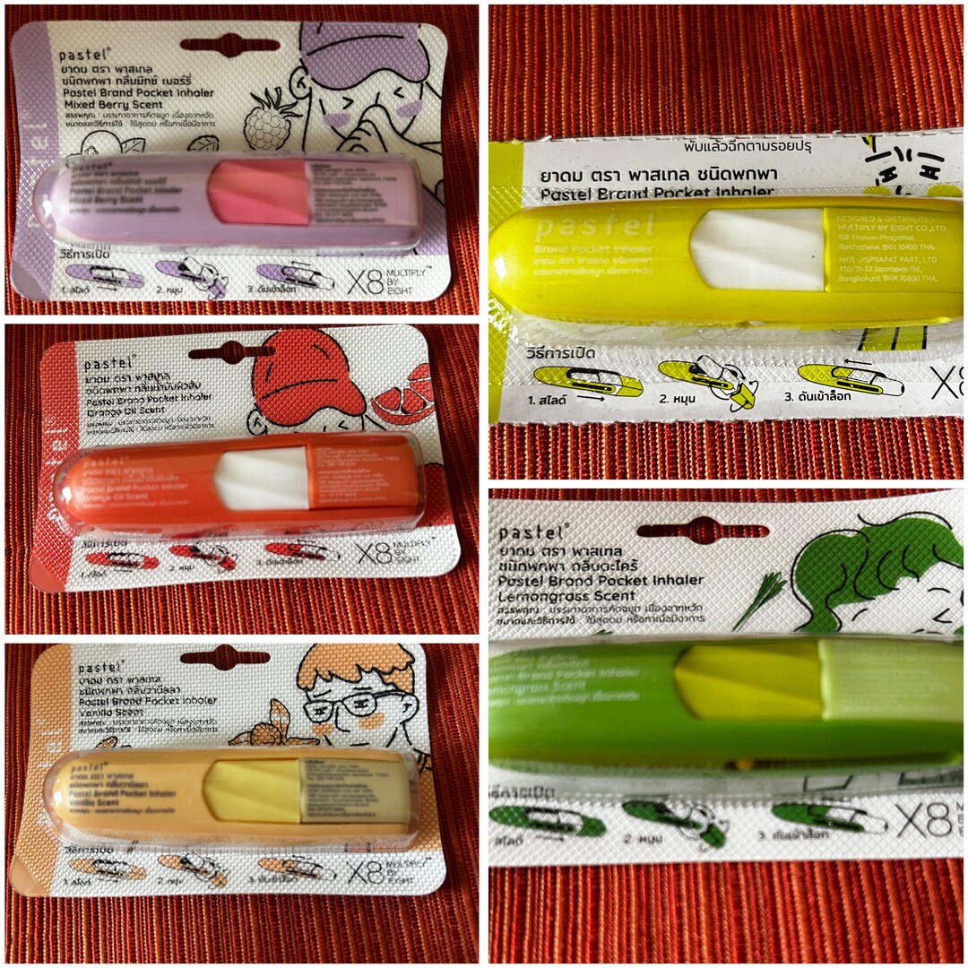 Migraine Relief Fruit Flavoured Menthol Inhaler Thailand Relief ...