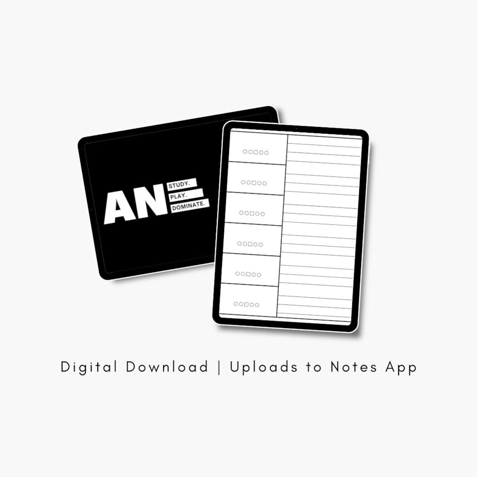 Football Playbook 6-box Vertical Notes - Football Notebook Field ...