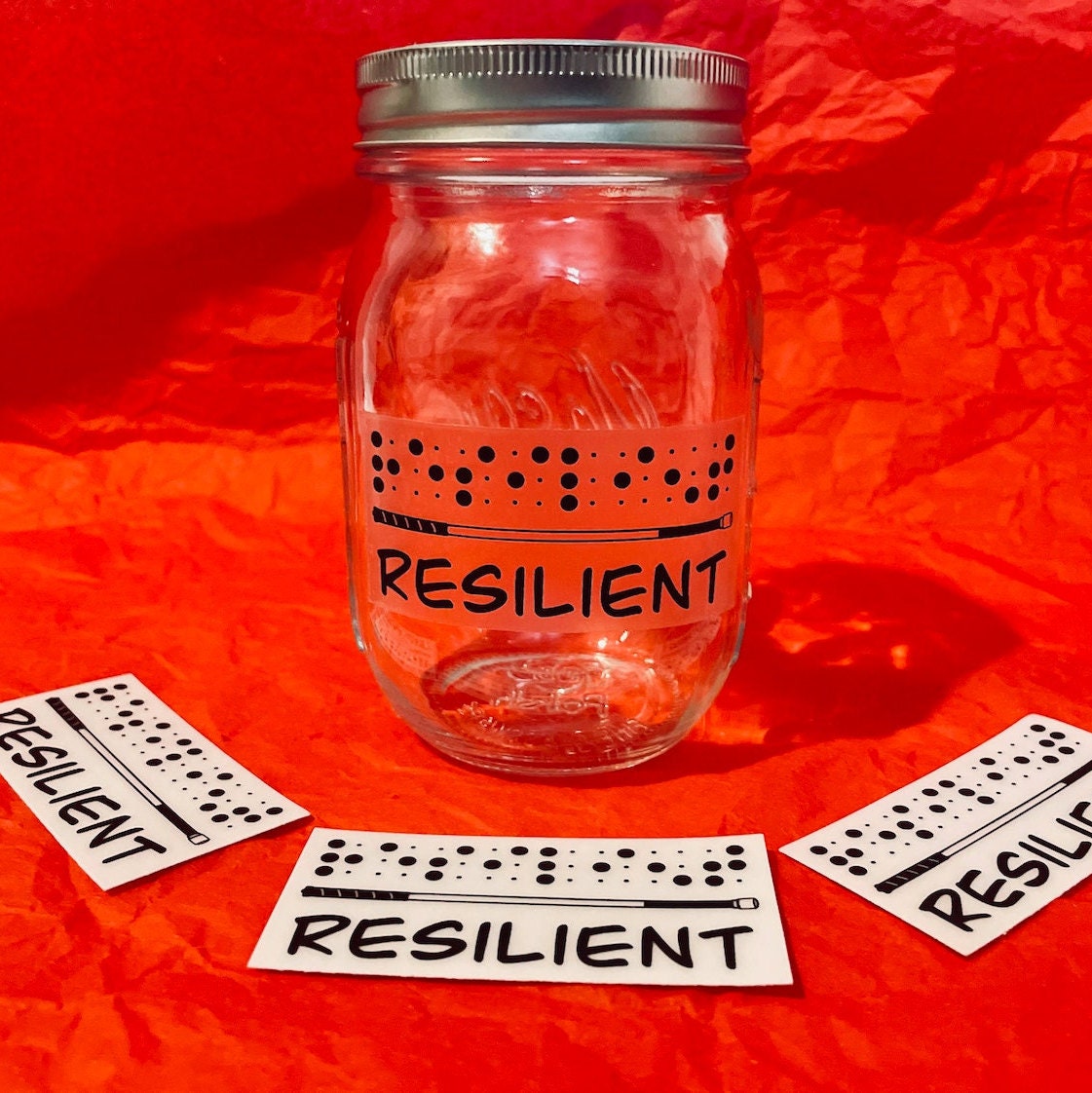 Teacher of Visual Impairments Gift, TVI Starter Pack, Braille Stickers ...