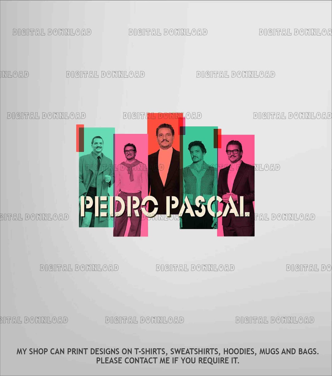 Pedro Pascal PNG, Daddy Pedro Pascal Png File Instant Download, Gift to ...