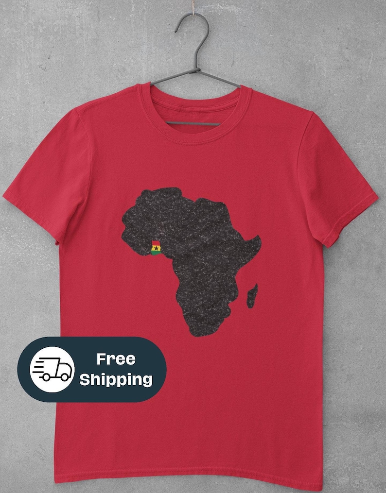 Ghana Shirt, Ghana Map Shirt, Shirt for Ghanaian, Ghana Tee - Etsy