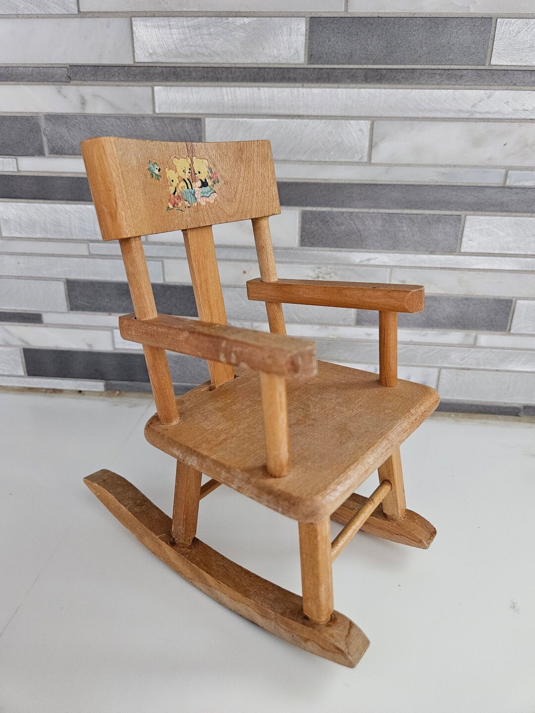 Vintage 1950s MCM Rocking Chair. - Etsy