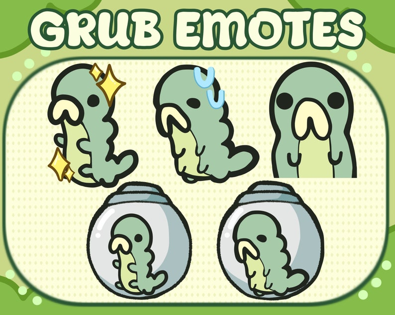 Hollow Knight Grub Emotes Twitch & Discord - Etsy