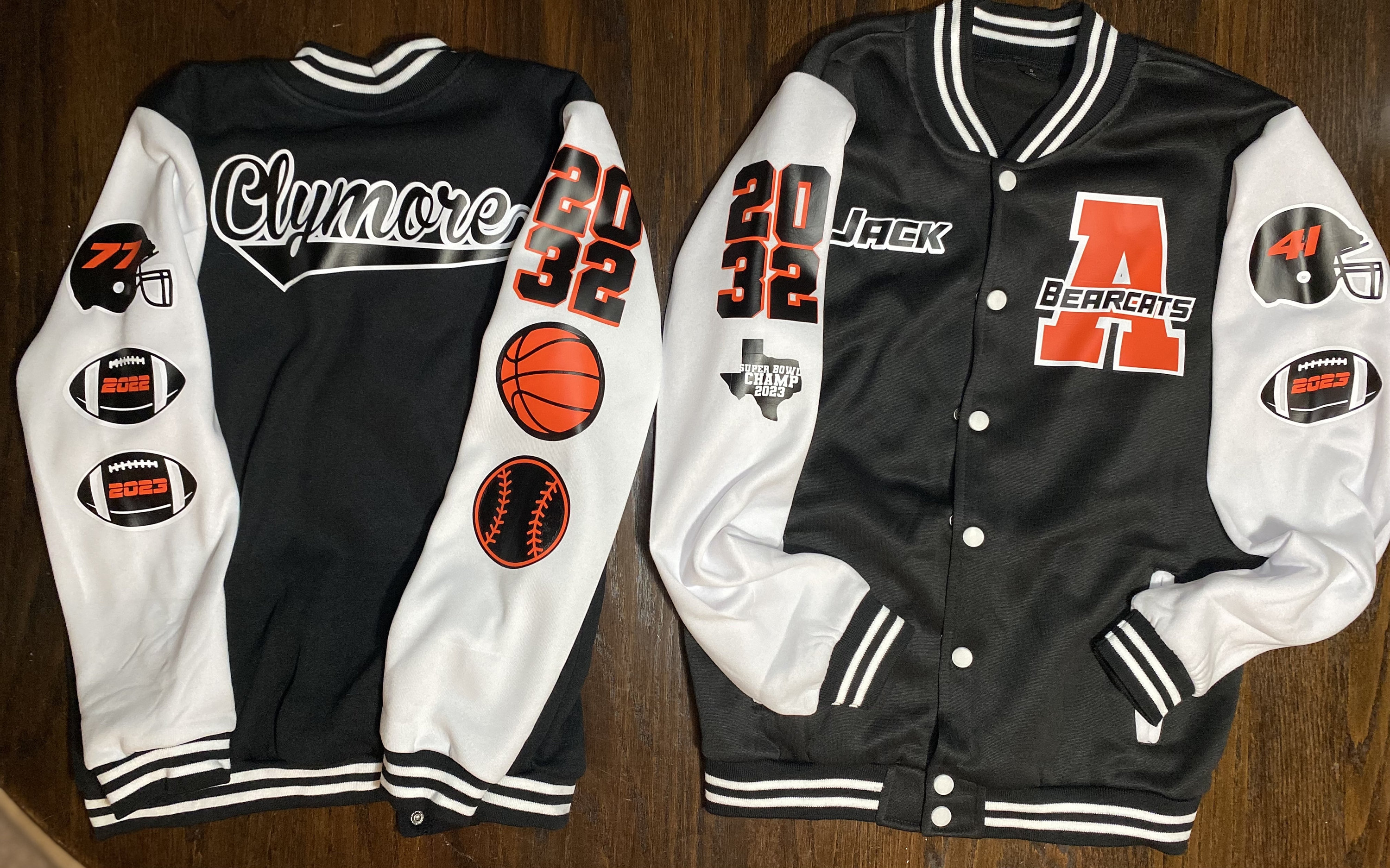 Custom Kids Name Jacket, Unisex Varsity, Kids Sports Jacket, Name ...