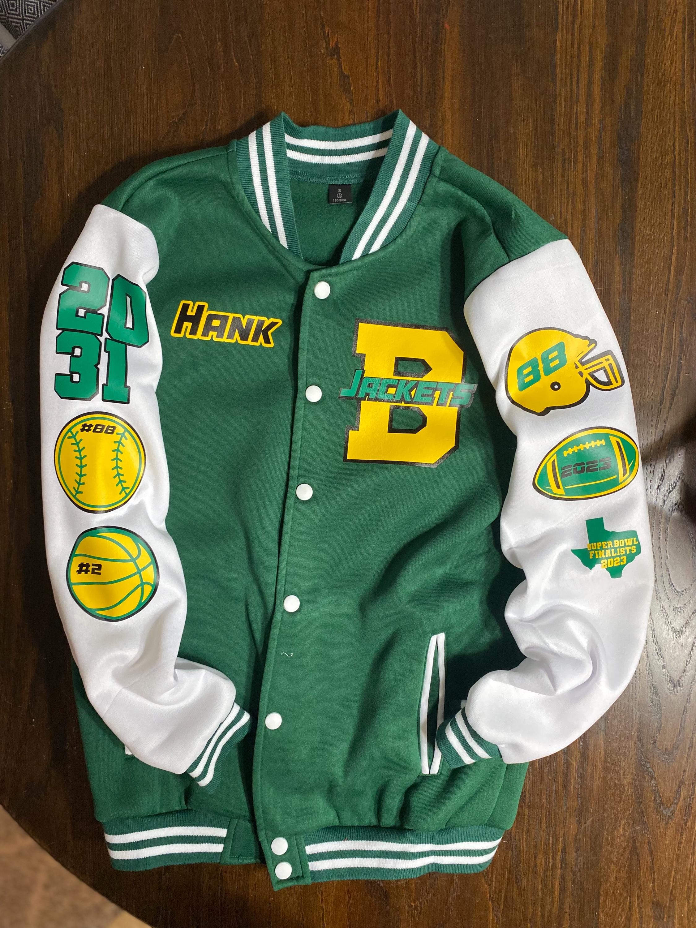 Custom Kids Varsity Jacket, Youth Letterman Jacket, Kid Custom Sports ...