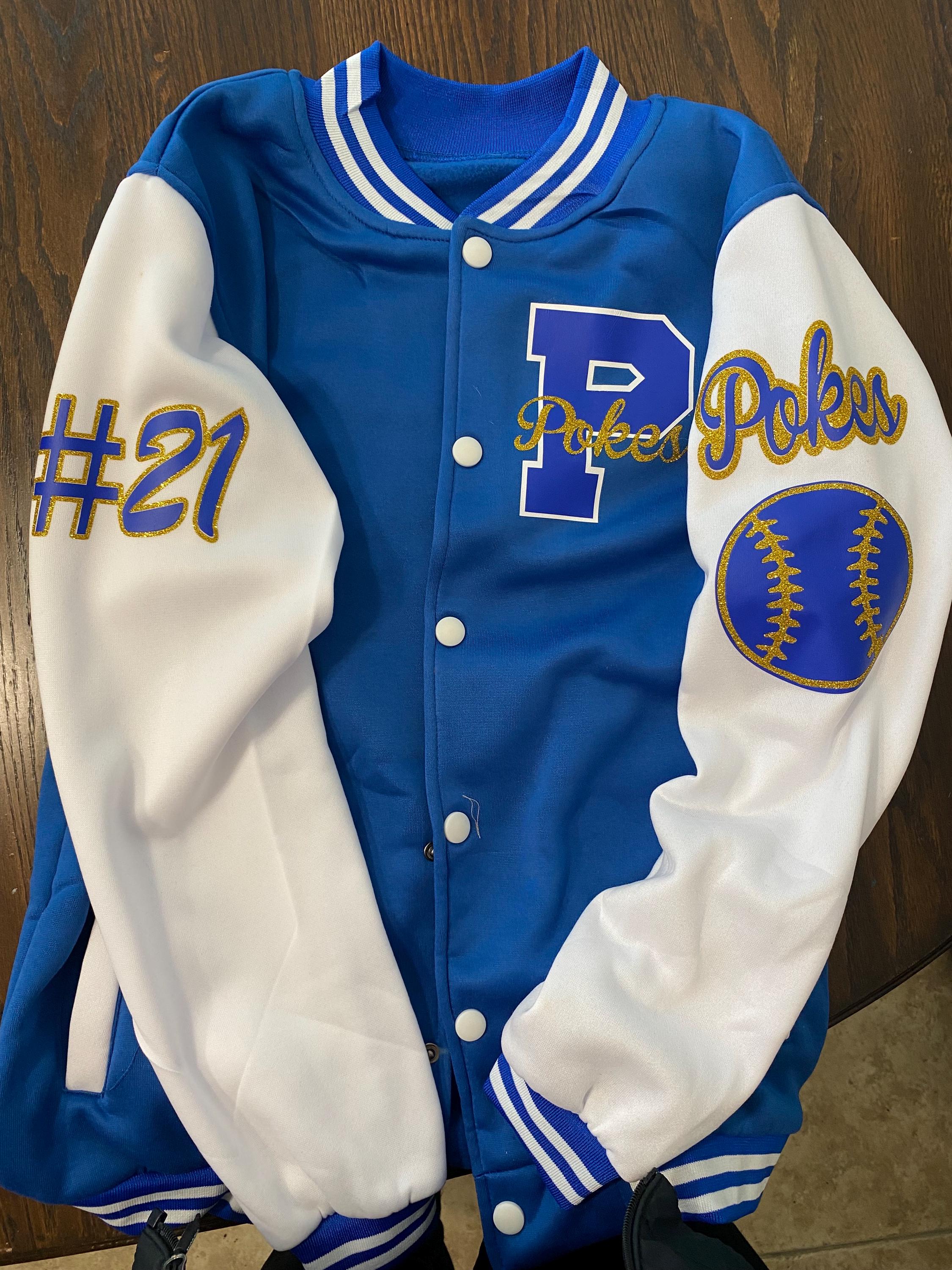 Custom Varsity Jacket, Youth Letterman Jacket, Kid Custom Baseball ...
