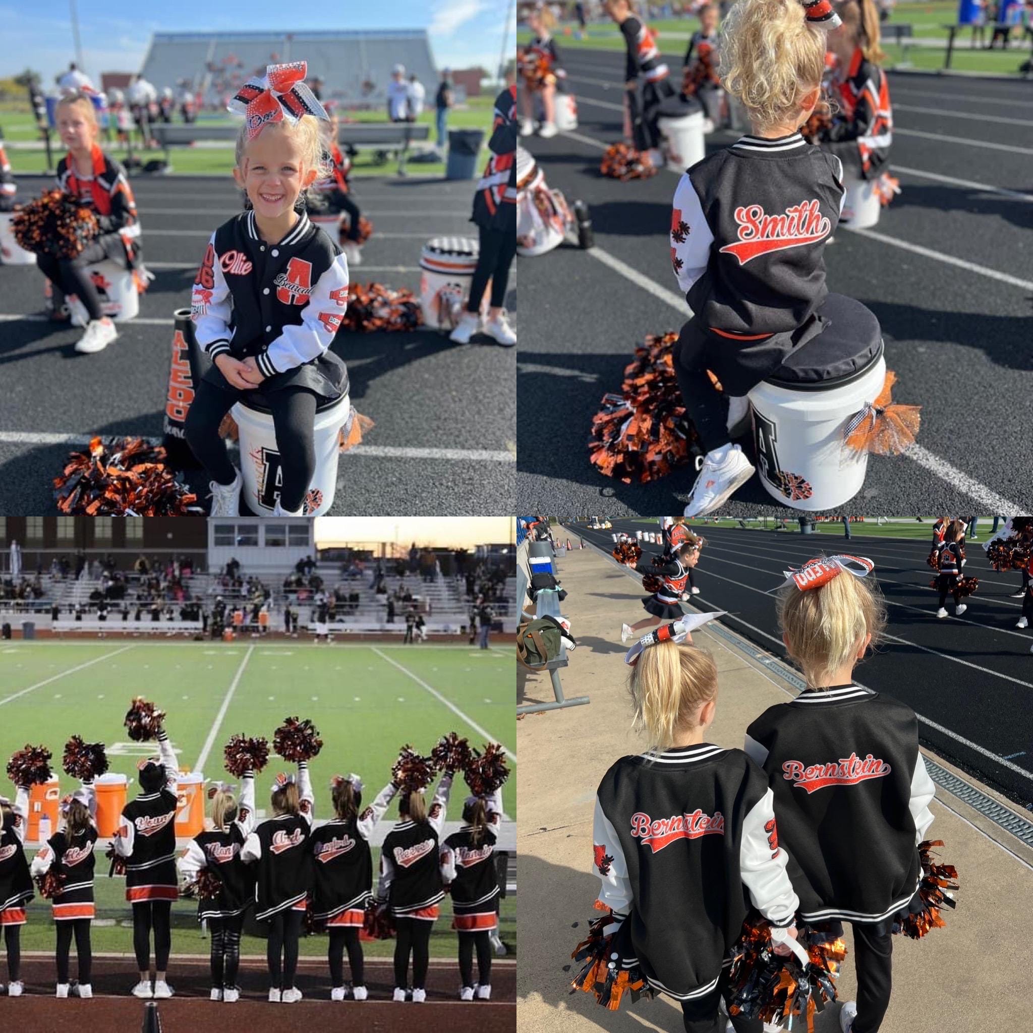 Custom Varsity Cheer Jacket, Youth Letterman Jacket, Kid Custom Cheer ...