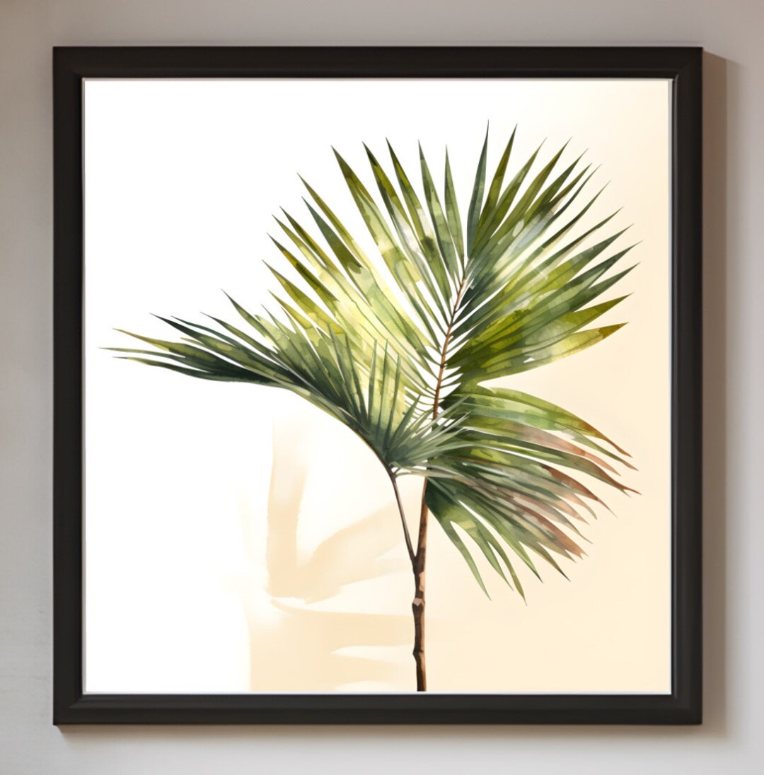 Palma Kentia, Plants Poster, Plants Art, Plant Print, Plants Wall Art ...